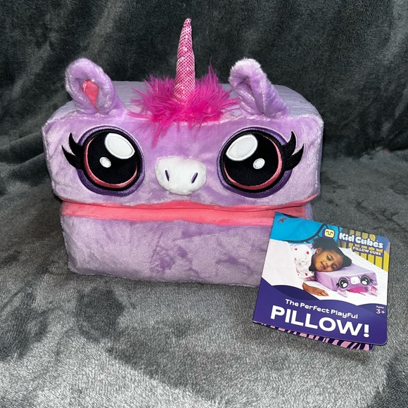 Other | Pillow Cube Kid Cubes Rainbow Unicorn Toddler Pillow | Poshmark